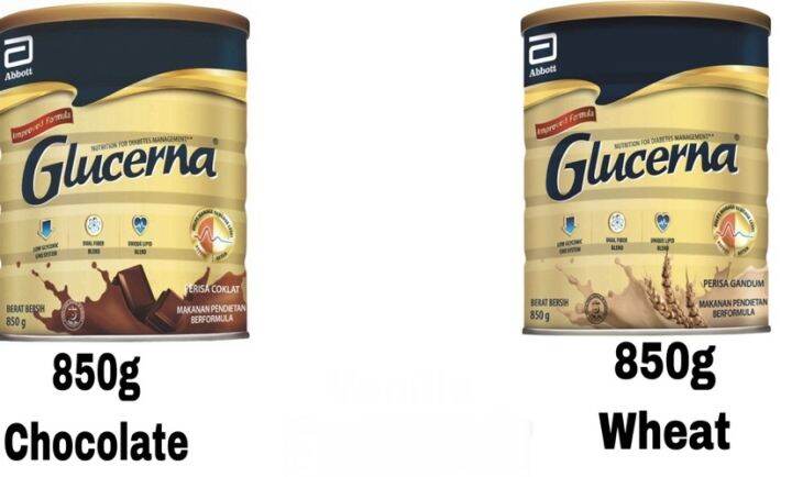 (850g)ensure glucerna triple joy care -chocolate/wheat | Lazada