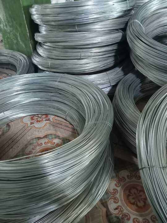 kawat bwg putih anti karat / meter . kawat galvanis anti karat | Lazada ...