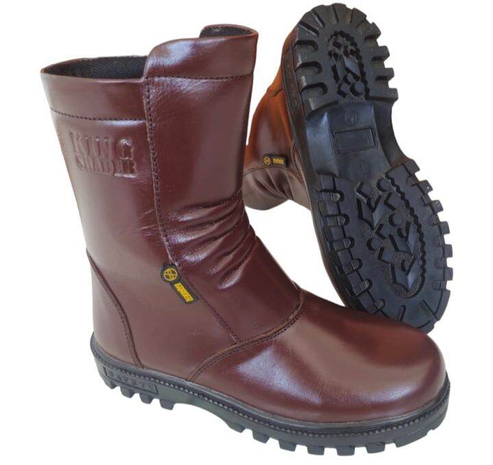 SEPATU SEPTY SEPATU UJUNG BESI SEPATU KULIT SEPATU PRIA KERJA SEPATU ...