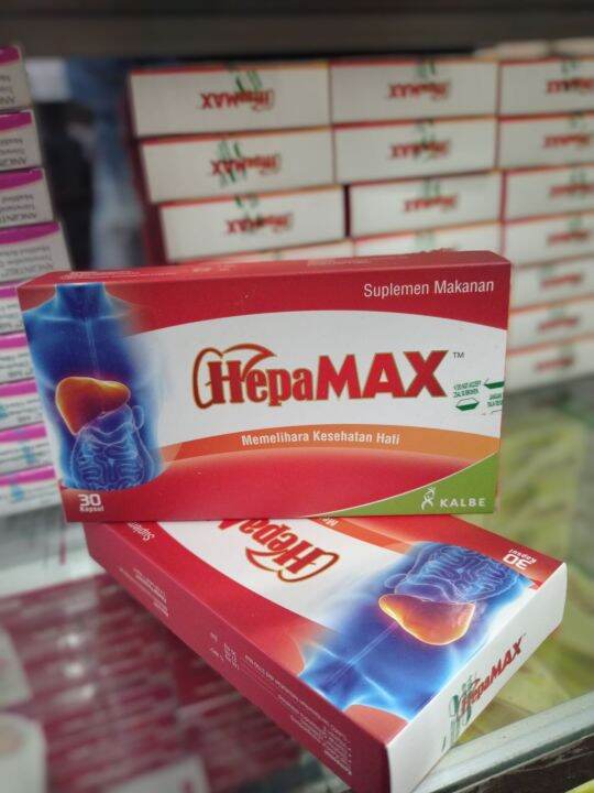 Hepamax isi 30 kapsul | Lazada Indonesia