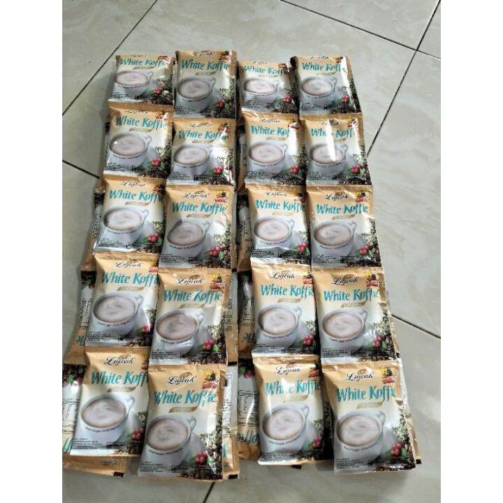 Kopi luwak white coffee 1 renceng 10 sachet | Lazada Indonesia