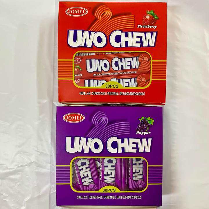 JOMEI UNO CHEW GULA2 KUNYAH PERISA BUAH-BUAHN BATANG KALI anggor ...