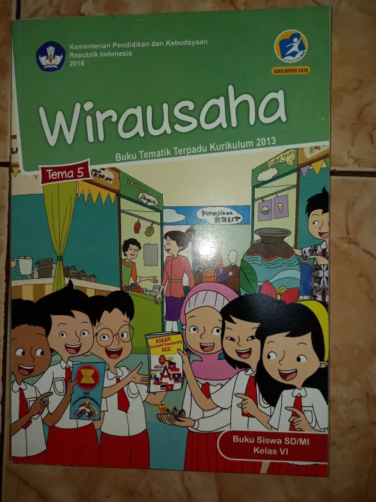 Buku Tema 5 ( Wirausaha ) kelas 6 | Lazada Indonesia
