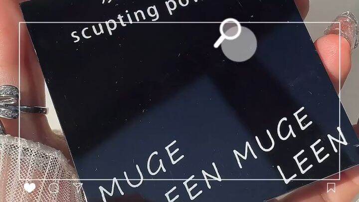 Muge Leen Scupting Powder พาเลต คอนทัวร์ 2 เฉดสี | Lazada.co.th