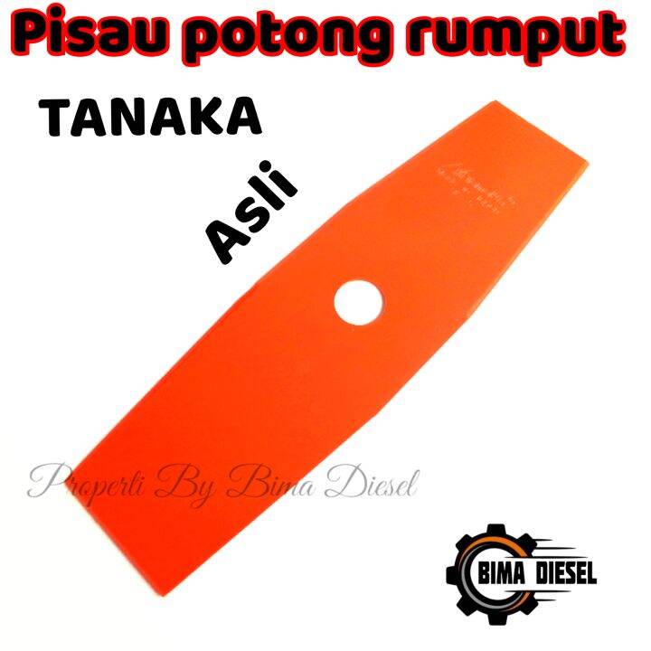 Pisau mesin potong rumput pisau potong rumput TANAKA ASLI | Lazada ...