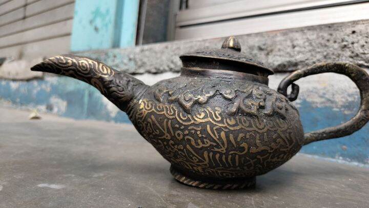 koleksi teko aladin kuningan antik | Lazada Indonesia