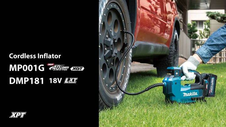 (ของแท้ 100%)Makita ปั๊มลมไร้สาย DMP180 ซ่อมปั้มลมรถยนต์ มาพร้อมกับ ...