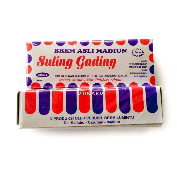 Brem Suling Gading isi 5 Oleh Oleh Khas Madiun Asli | Lazada Indonesia