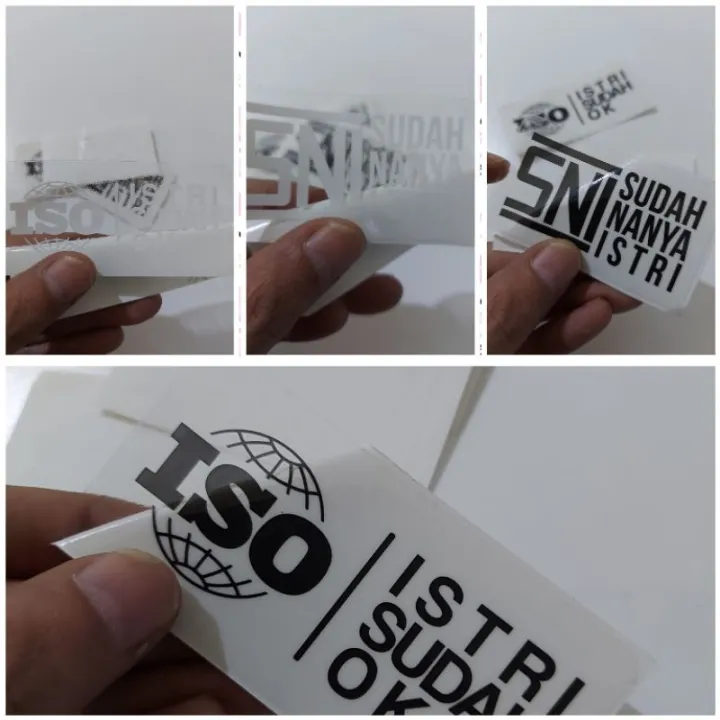 STICKER STIKER SNI SUDAH NANYA ISTRI ISO ISTRI SUDAH OKR TRANSPARAN ...
