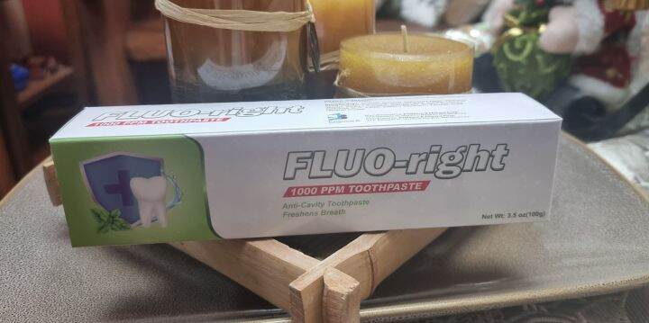 Fluo-Right 1000 PPM Fluoride Toothpaste for Kids - Strong Defense ...