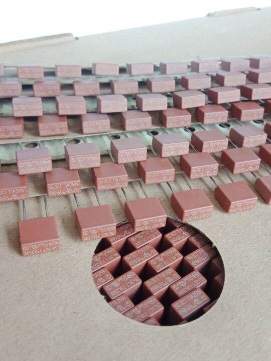 T1A 250V Slow blow Fuse T 1A 250V(แพ็ค100ตัว)ไมโครฟิวส์T1A 250V เกรด ...