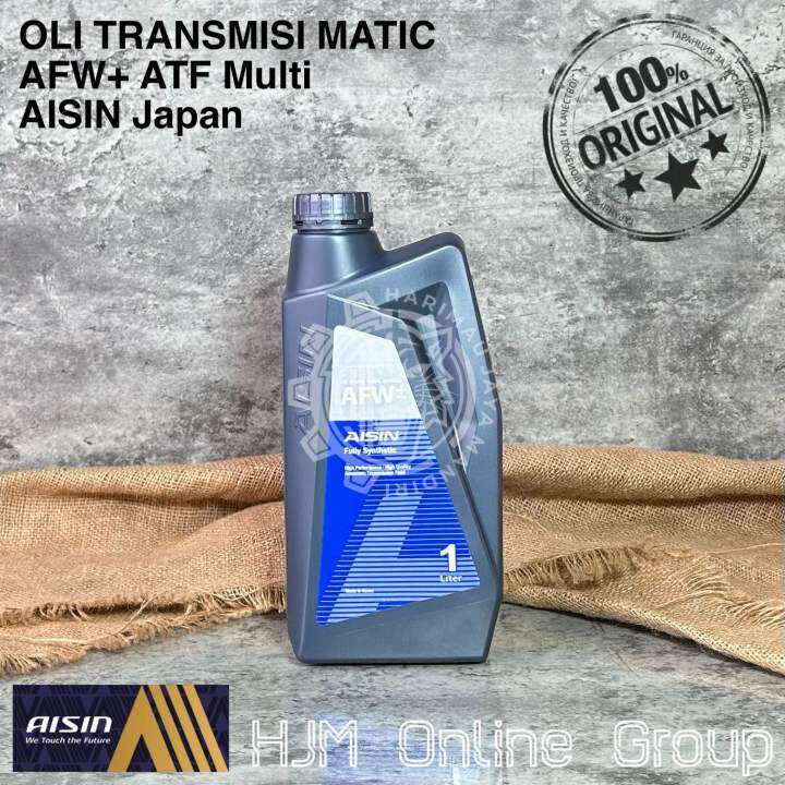 OLI TRANSMISI AUTOMATIC AISIN OIL ATF AFW+ ATF Multi 1 Liter | Lazada ...