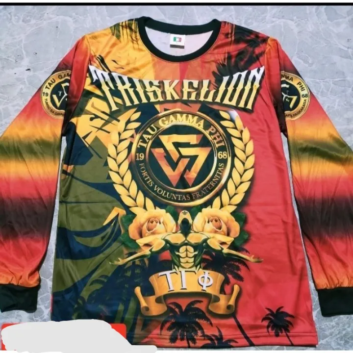 TRISKELION LONG SLEEVE FULL SUBLI HIGH QUALITY POLYSTER MADULAS TELA ...