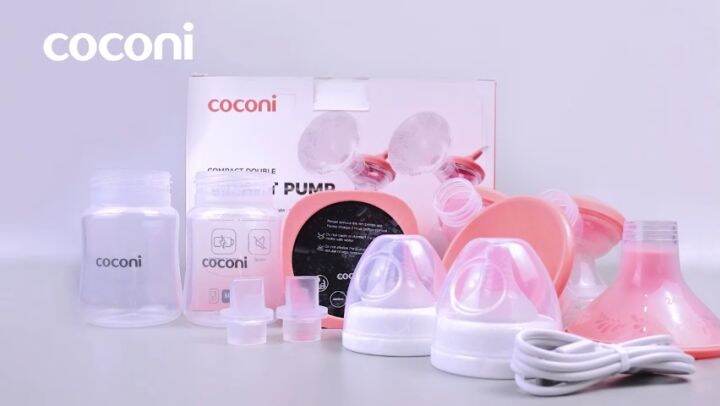 COCONI Compact Electric Double Breastpump | Pompa Asi Elektrik Ganda ...