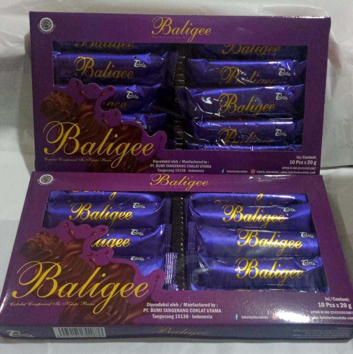 Baligee Coklat dengan sedikit Rice Crispy isi 10pcs per pack | Lazada ...