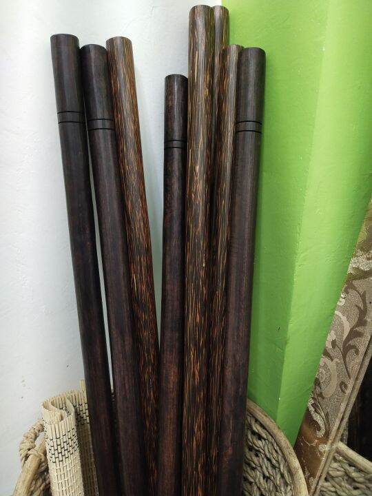 ARNIS STICK- BAHI(ANAHAW) and KAMAGONG pair or single | Lazada PH