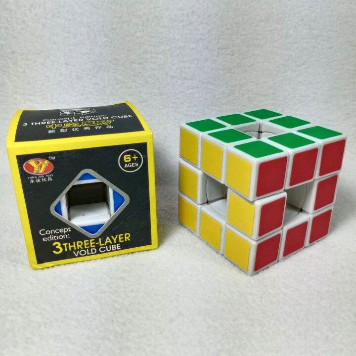 Rubik Yong Jun 3x3 Vold Cube YJ3302 Void Cube - Rubik 3x3 Lubang Tengah | Lazada Indonesia