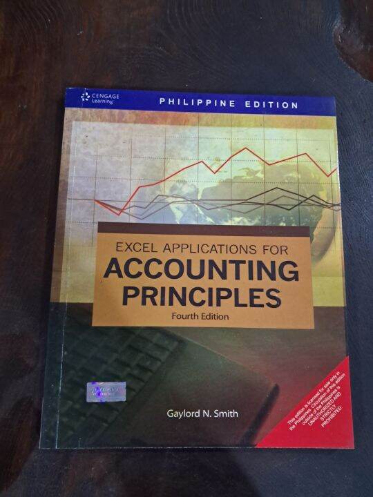 Excel Applications Accounting Principles Fourth Edition | Lazada PH