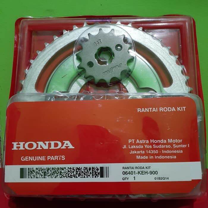 Gear Gir Set Rantai Roda Kit Megapro Lama Neotech Primus/Lama/GL Pro/GL ...