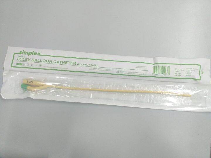foley catheter french 14 simplex | Lazada PH