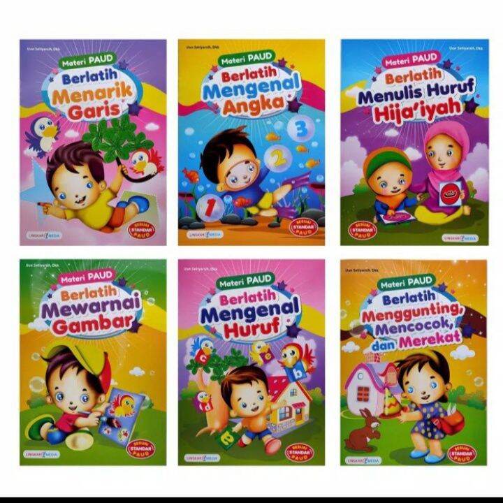 Buku Paket PAUD, 1 Paket isi 6 Buku, full color | Lazada Indonesia Buku Paket PAUD, 1 Paket isi 6 Buku, full color | Lazada Indonesia