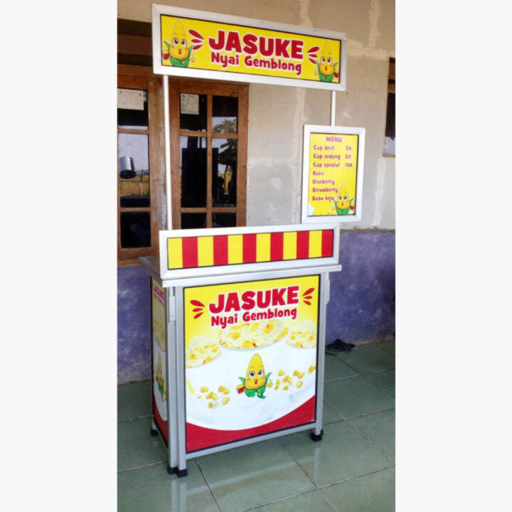 meja lipat termurah beli booth dapat gambar bahan fleksi dan papan menu ...