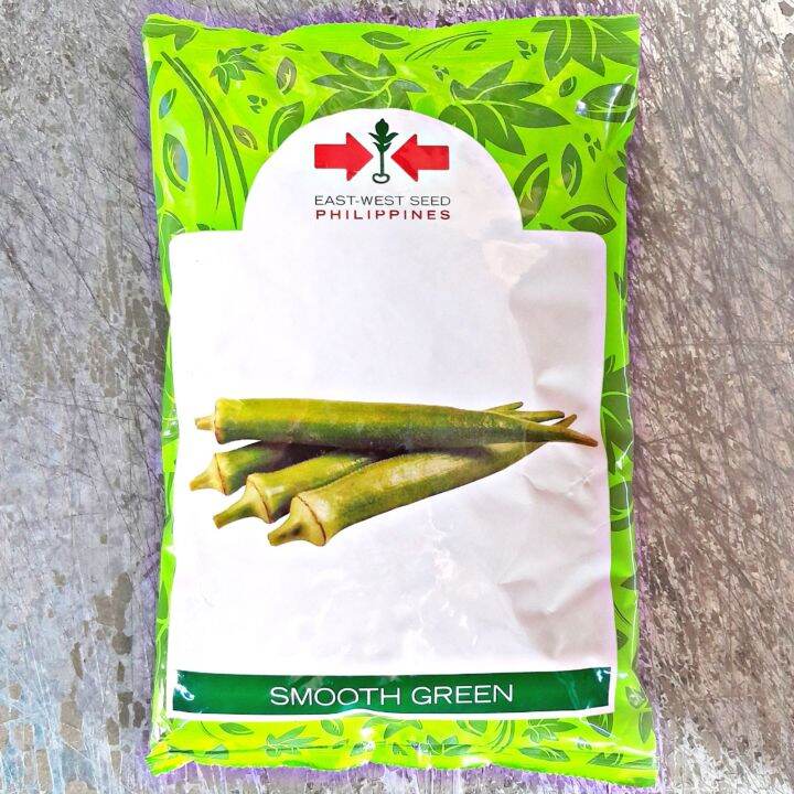 SMOOTH GREEN OPV OKRA SEEDS (1 KILO) by EAST WEST SEED | Lazada PH