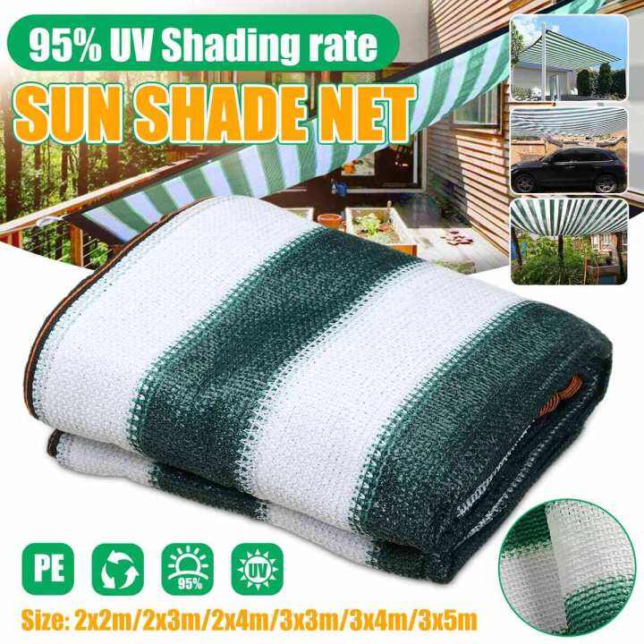 Sunshade Net 90% SunProof Awning Canopy Anti-UV Outdoor Camping Garden ...