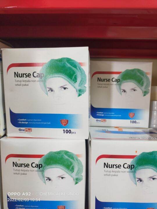 nurse cap onemed 100pcs | Lazada Indonesia