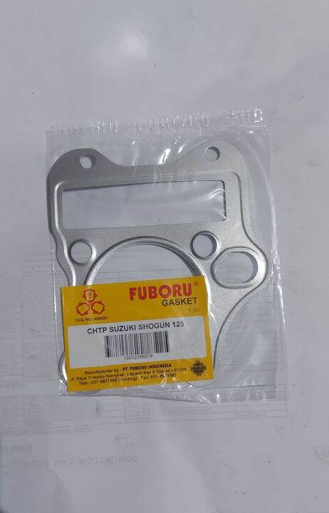 Gasket Packing Paking Blok Head Suzuki Shogun 125 Shogun125 Fuboru ...