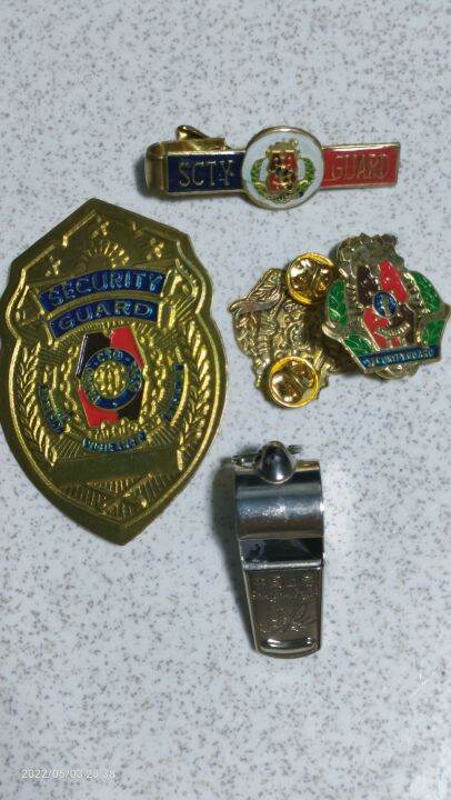 SECURITY GUARD ACCESSORIES SET | Lazada PH