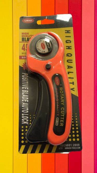 Gunting rotary/ rotary cutter/ alat pemotong rotary pemotong kain 45mm ...