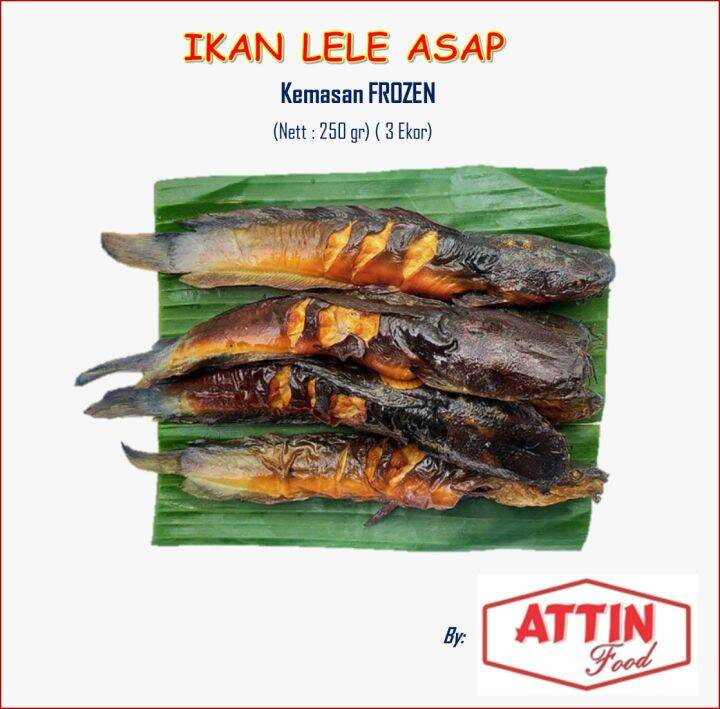 Ikan Lele Asap FROZEN ATTIN Kemasan FROZEN 250 gr - 3 Ekor murah dan ...