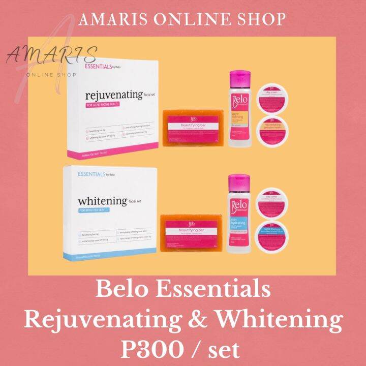 Belo Essentials Rejuvenating and Whitening Set | Lazada PH
