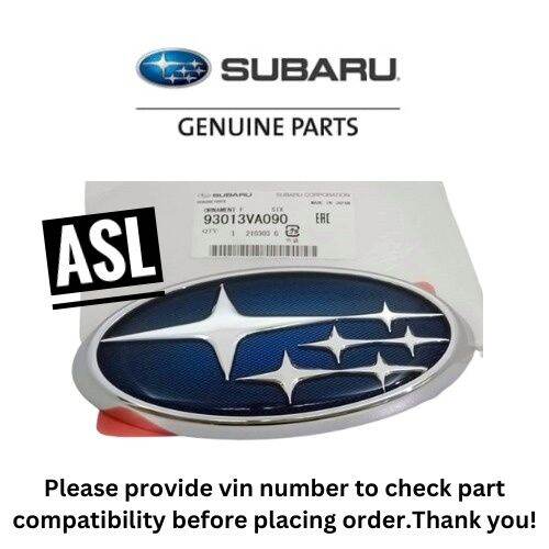 93013VA090 Genuine Subaru Front Emblem Levorg WRX STI XV2 GT7 | Lazada