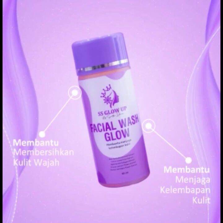 SABUN WAJAH GLOW UP (FACIAL WASH) UNTUK WAJAH FLEK DAN SUSAH PUTIH SS ...