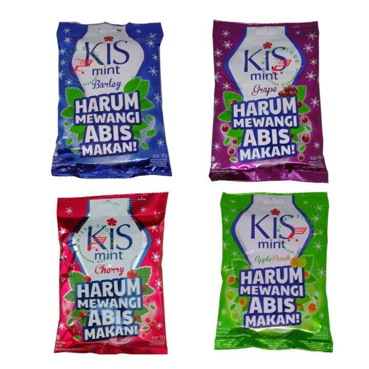 Permen Kiss 1 Pak Murah - Permen Kis Mint 125gr 4 varian | Lazada Indonesia