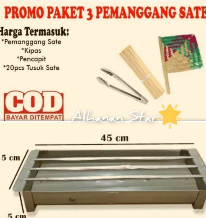 Tempat Bakaran sate Arang | Lazada Indonesia