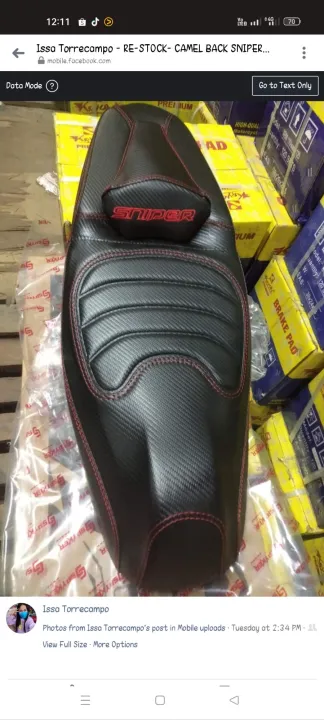 SPIKER SEAT ASSY FOR SNIPER 150 camel back | Lazada PH