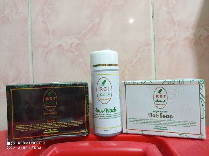 NEW FORMULA sabun cair or batang padat for women or men rci skincare ...