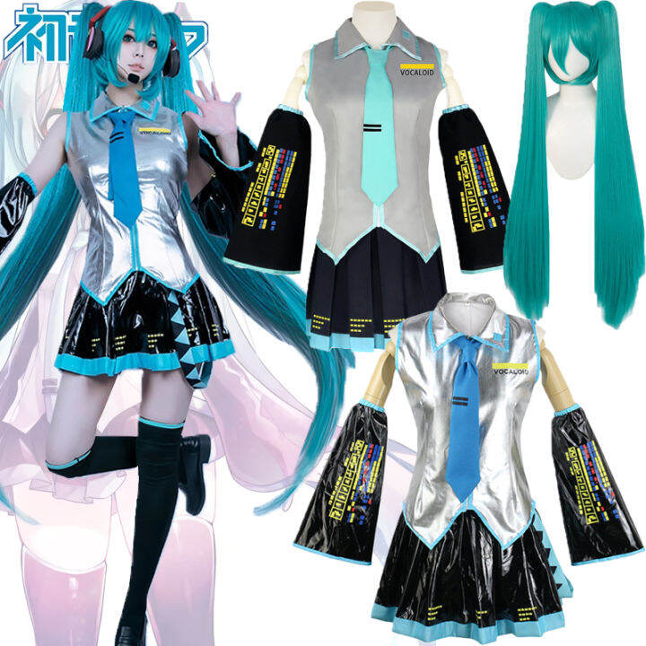 Anime Vocaloid Miku Cosplay Costume For Women Hatsune Miku Cosplay ...