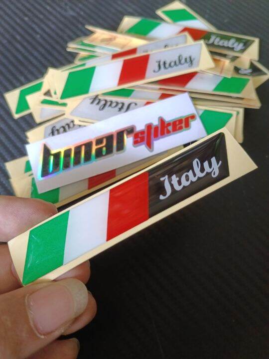 STIKER TIMBUL EMBLEM BENDERA ITALY | Lazada Indonesia