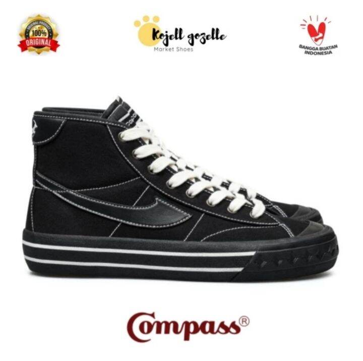 Sepatu Compass Retrograde Hi Decon Double check | Lazada Indonesia