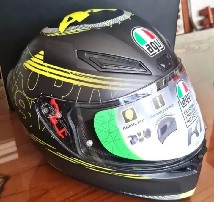 Helm AGV K1 Track 46 | Lazada Indonesia