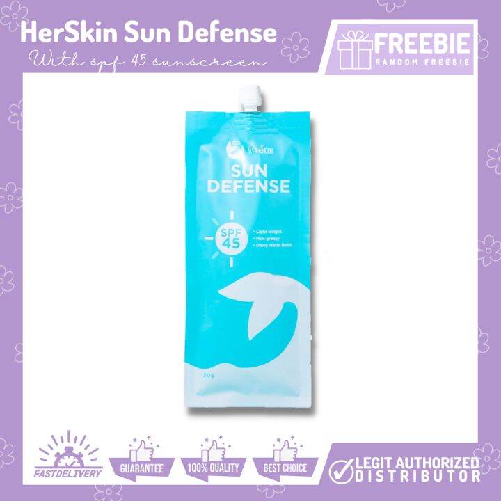 [WITH FREEBIE] NEW PACKAGING SUN DEFENSE 50g | Lazada PH
