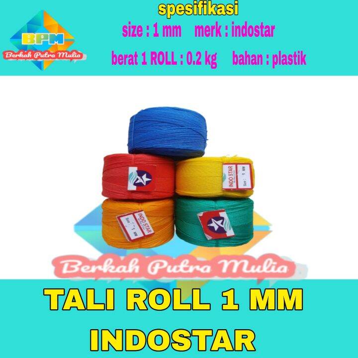 TALI TAMBANG ROLL 1 MM/TALI LAYANGAN/KENUR LAYANGAN/TALI TAMBANG MURAH ...