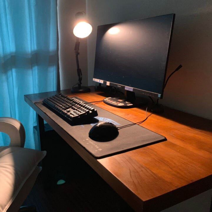 Solid Wood Desk Computer Integrated Table Desktop Bedroom Corner ...