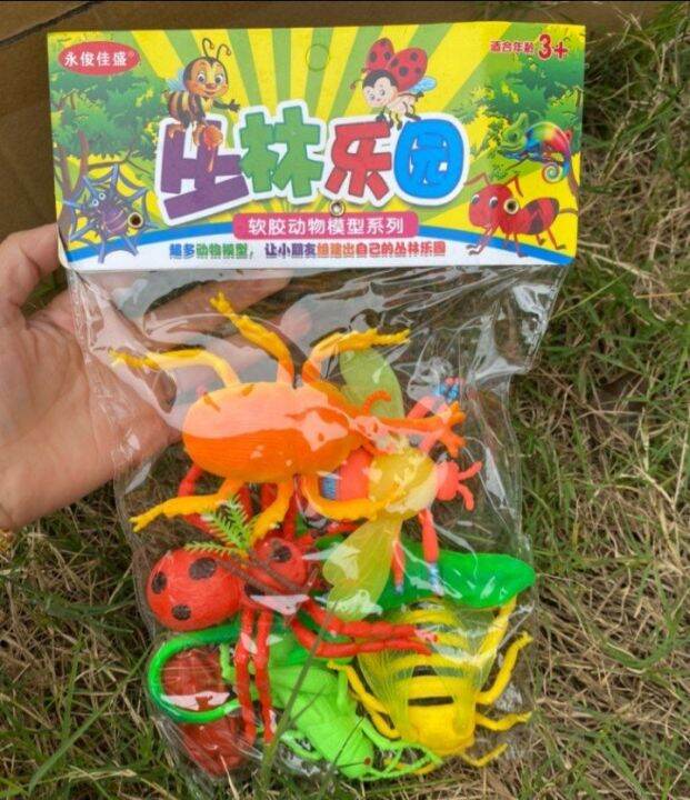 Đồ Chơi Côn Trùng Bò Sát Nhựa Dẻo Cao Cấp Cho Bé. Mô Hình Các Loài Côn ...
