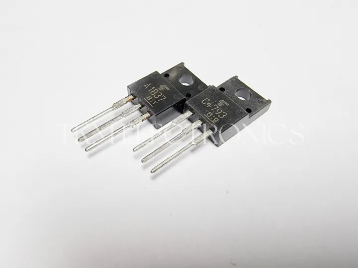 ทรานซิสเตอร์ 2SA1837 2SC4793 Transistor A1837 C4793 TOSHIBA ราคาคู่ ...