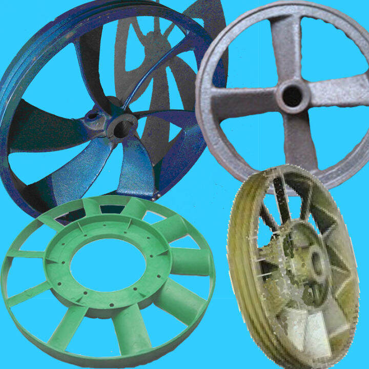 Iron Wheel Air Compressor Wheel Wind Wheel Fan Blade Wheel Driving ...